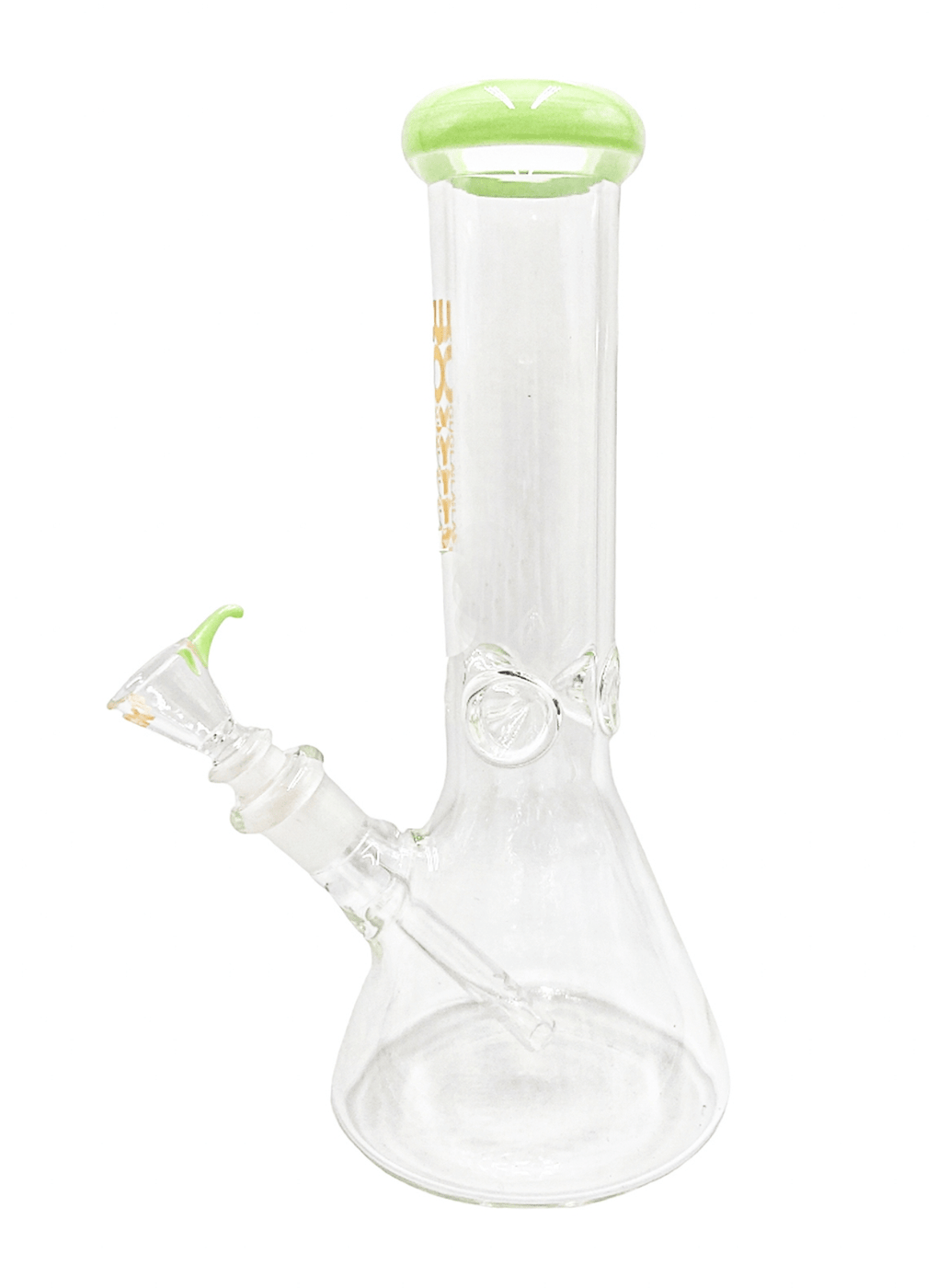 Rock Glass 12'' Colored Beaker Bong — Toker Supply